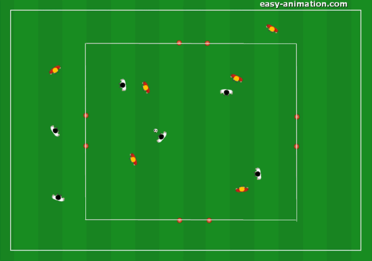 Int – Midfield – Receiving – Stage 2 – animation